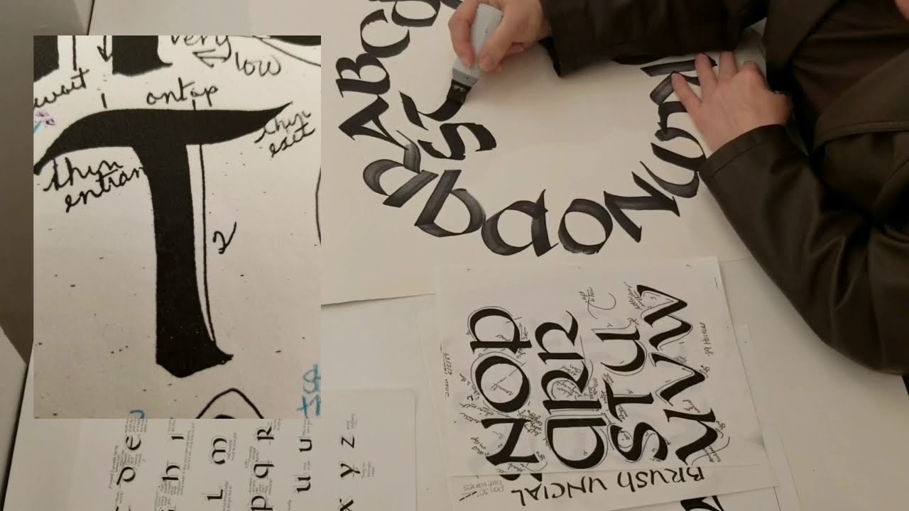 Out of the Box: Art Activities for Kids | calligraphy with Lyn Graybeal ...