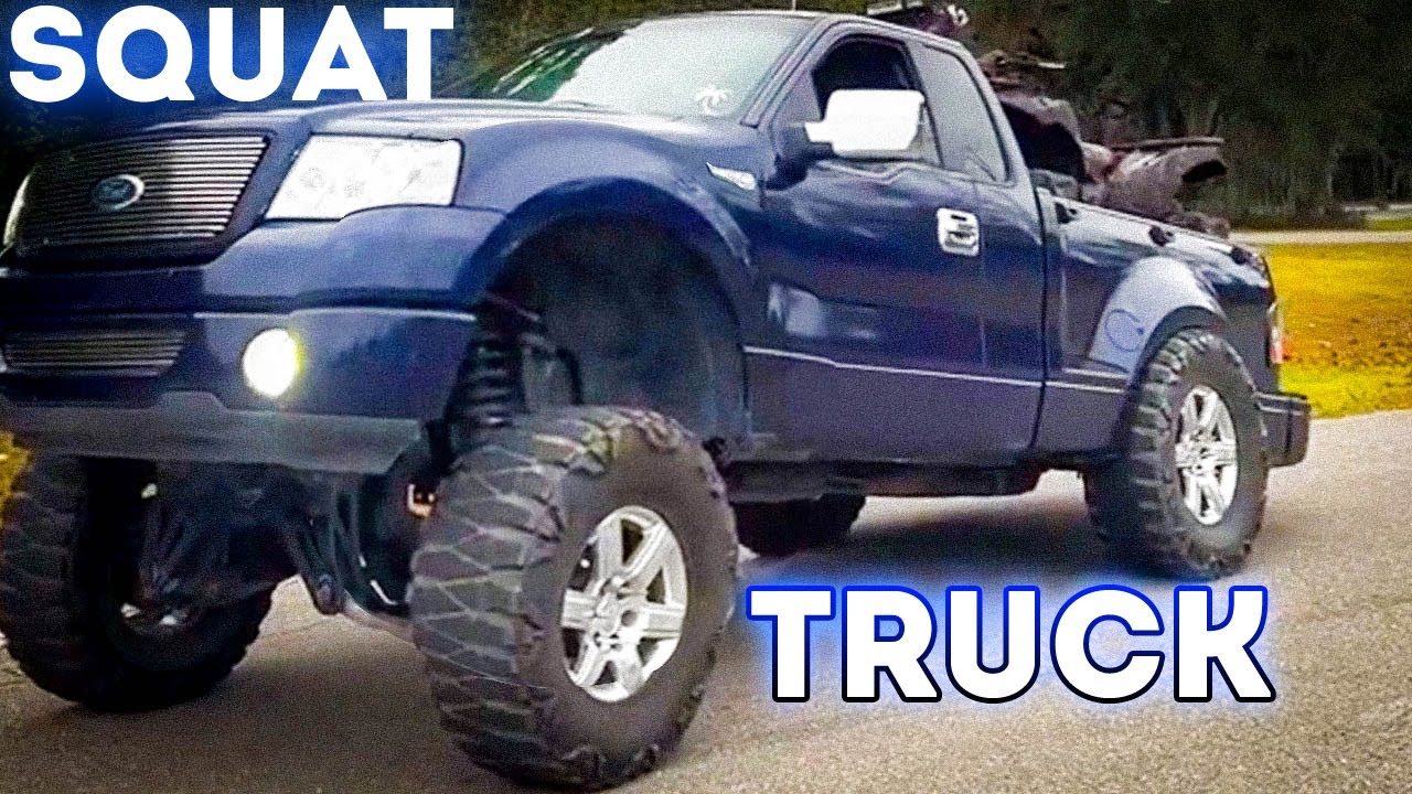 American Lifted Trucks Ride Clean! Kings on Squatted Trucks Clapping ...
