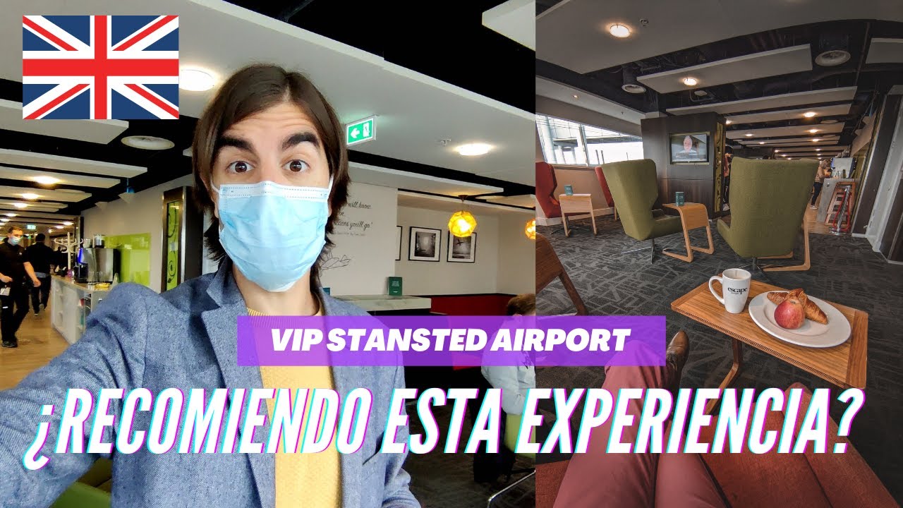 🇬🇧 Así es la SALA VIP de STANSTED | MI VIAJE de LONDRES a ESPAÑA ️ ...