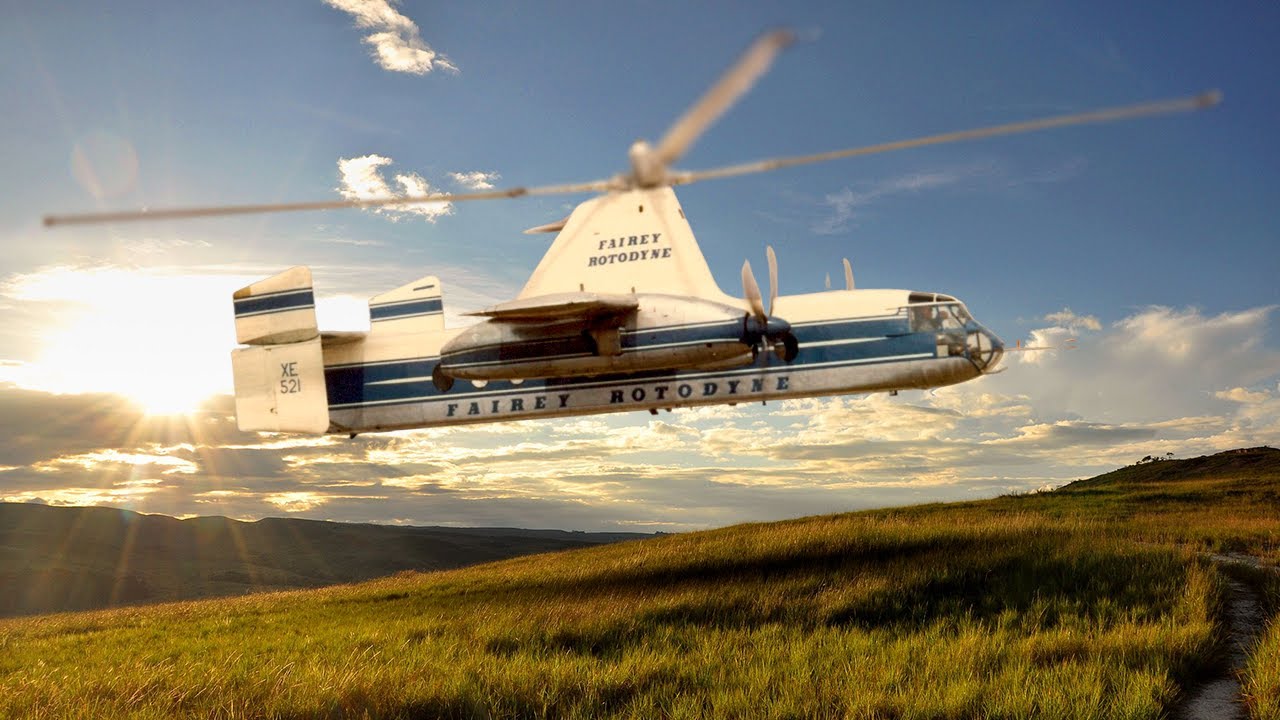 El avión-helicóptero que estuvo a punto de CAMBIAR la historia pero ...