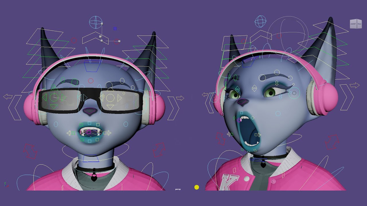 2023 Character Dev Part 8 - Kiwa Boogie Head Rig Overview - YouTube