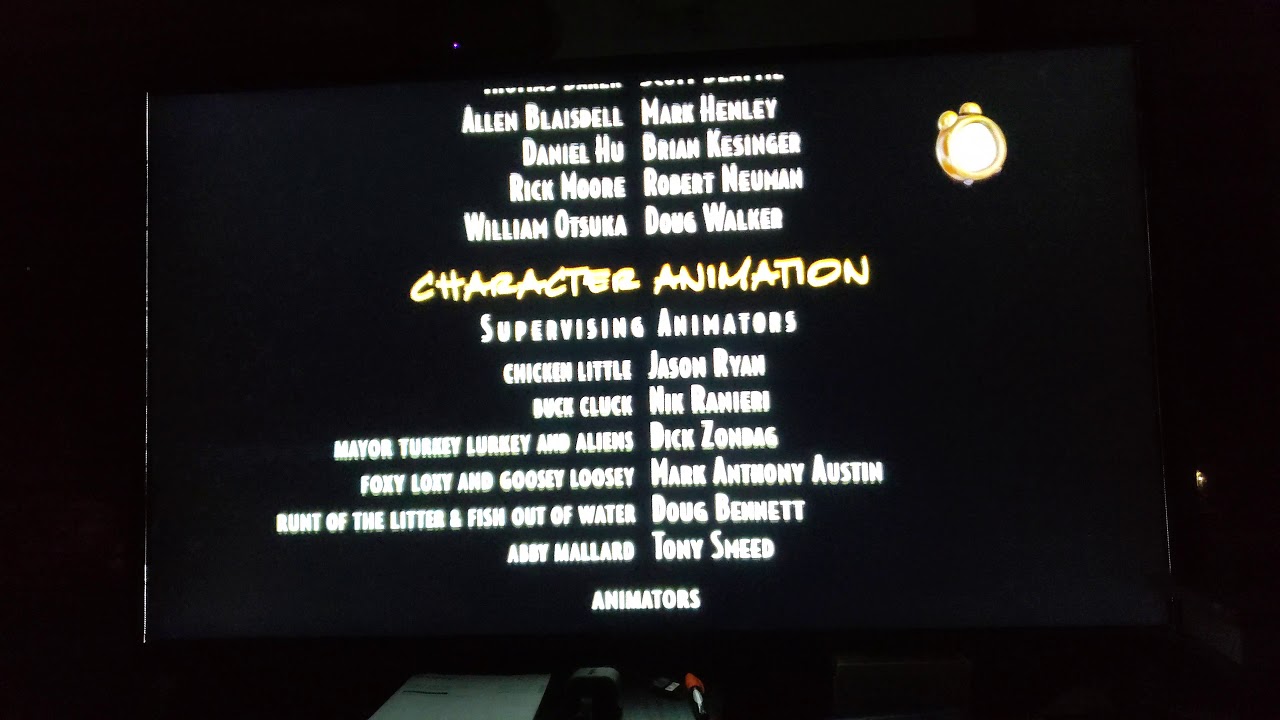 chicken little 3d credits - YouTube