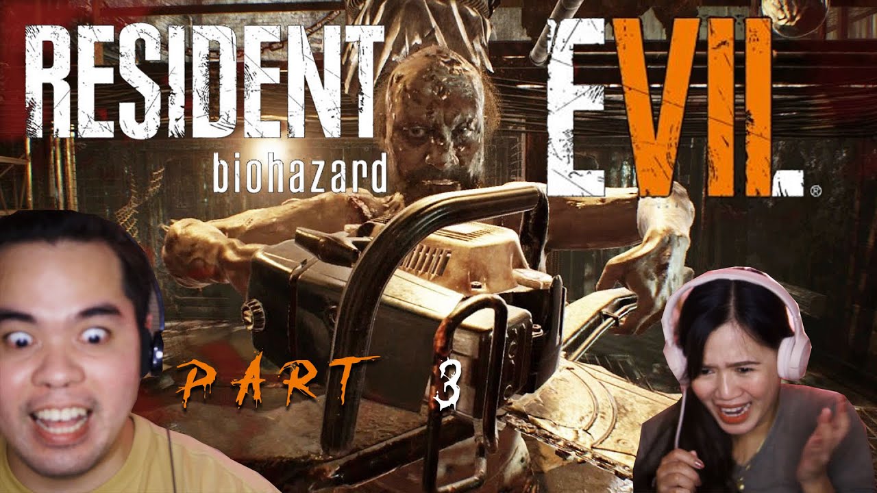 Resident Evil 7: Biohazard Gameplay Part 3 - Chainsaw Fight! Featuring ...