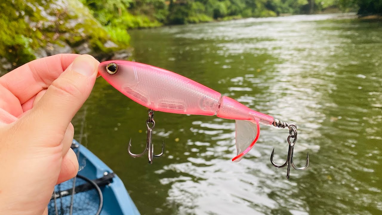 Do River Bass Like PINK Choppos?!? - YouTube