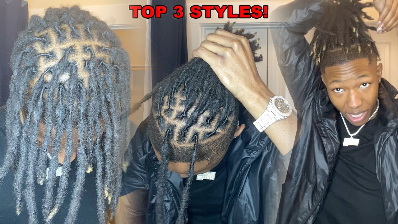How To: Top 3 Men Dread Styles | Fast + Easy! - YouTube