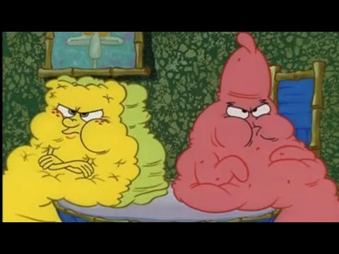 Spongebob and Patrick drank too much Soda