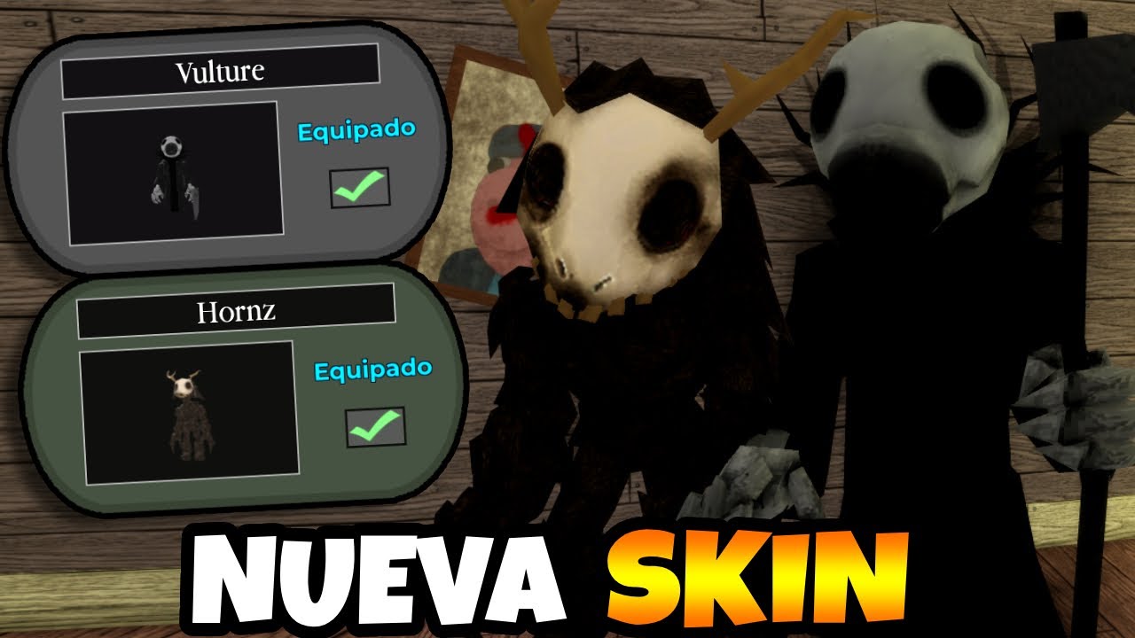 ¡EVENTO! Comó TENER la NUEVA (SKIN) VULTURE & HORNZ *GRATIS* en PIGGY 😱 ...
