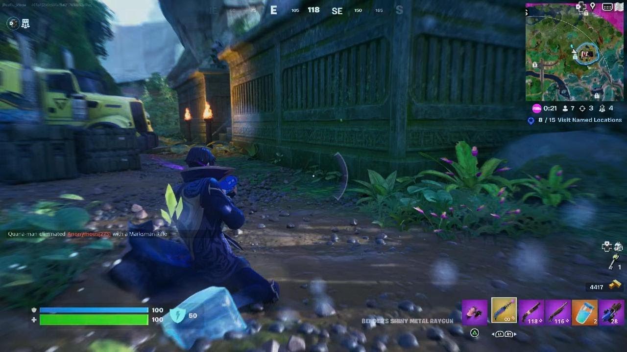 Placeholder Challenge Completed Fortnite - YouTube