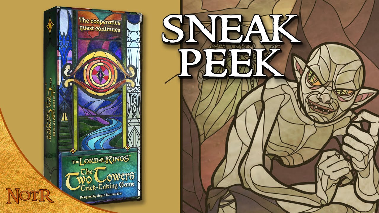 PREVIEW: The Two Towers Trick Taking Game | Gen Con 2025 - YouTube