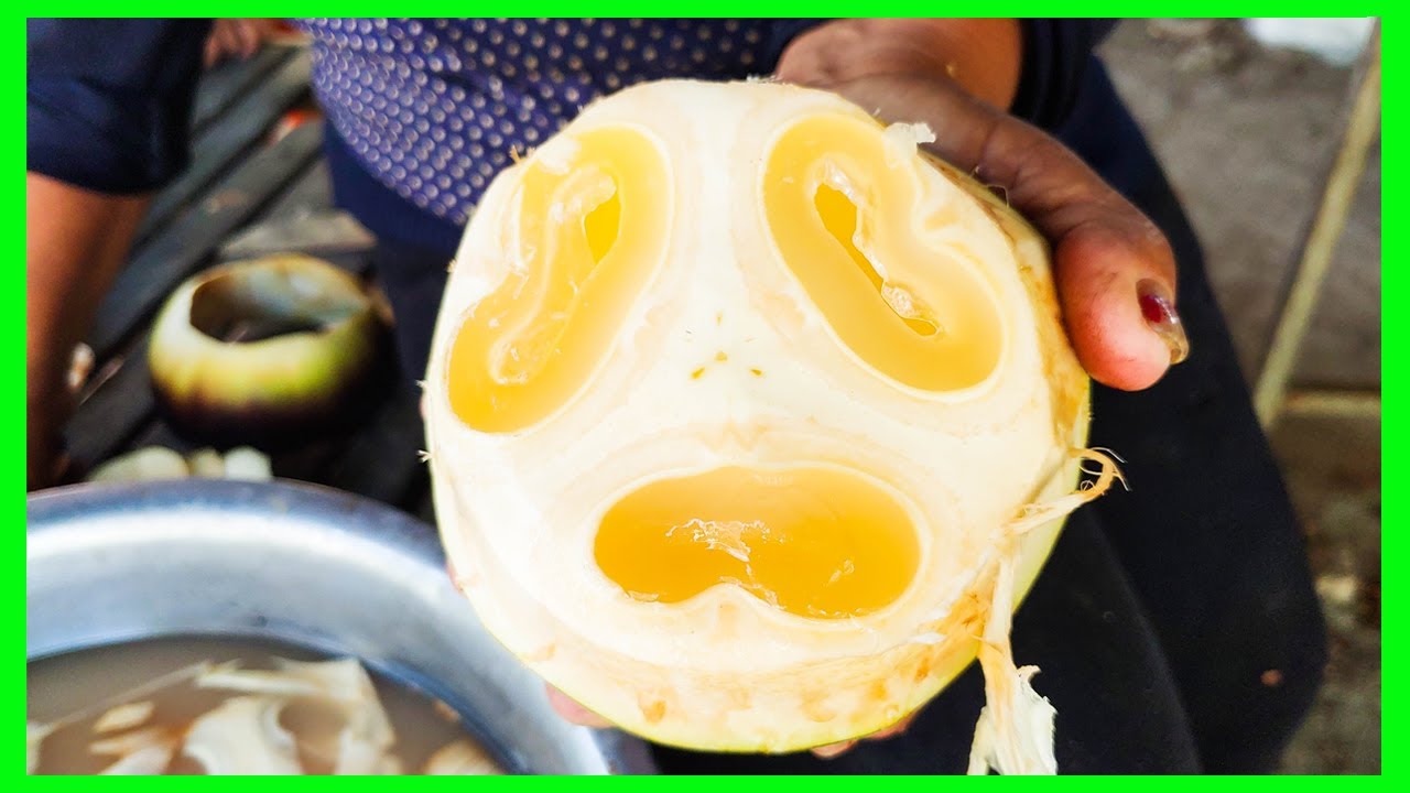 Korko palm fruit with quail - Khmer traditional soup food - Palm fruit ...