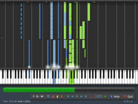 [PIANO TUTORIAL]The Killers - Human. Piano Synthesia - YouTube