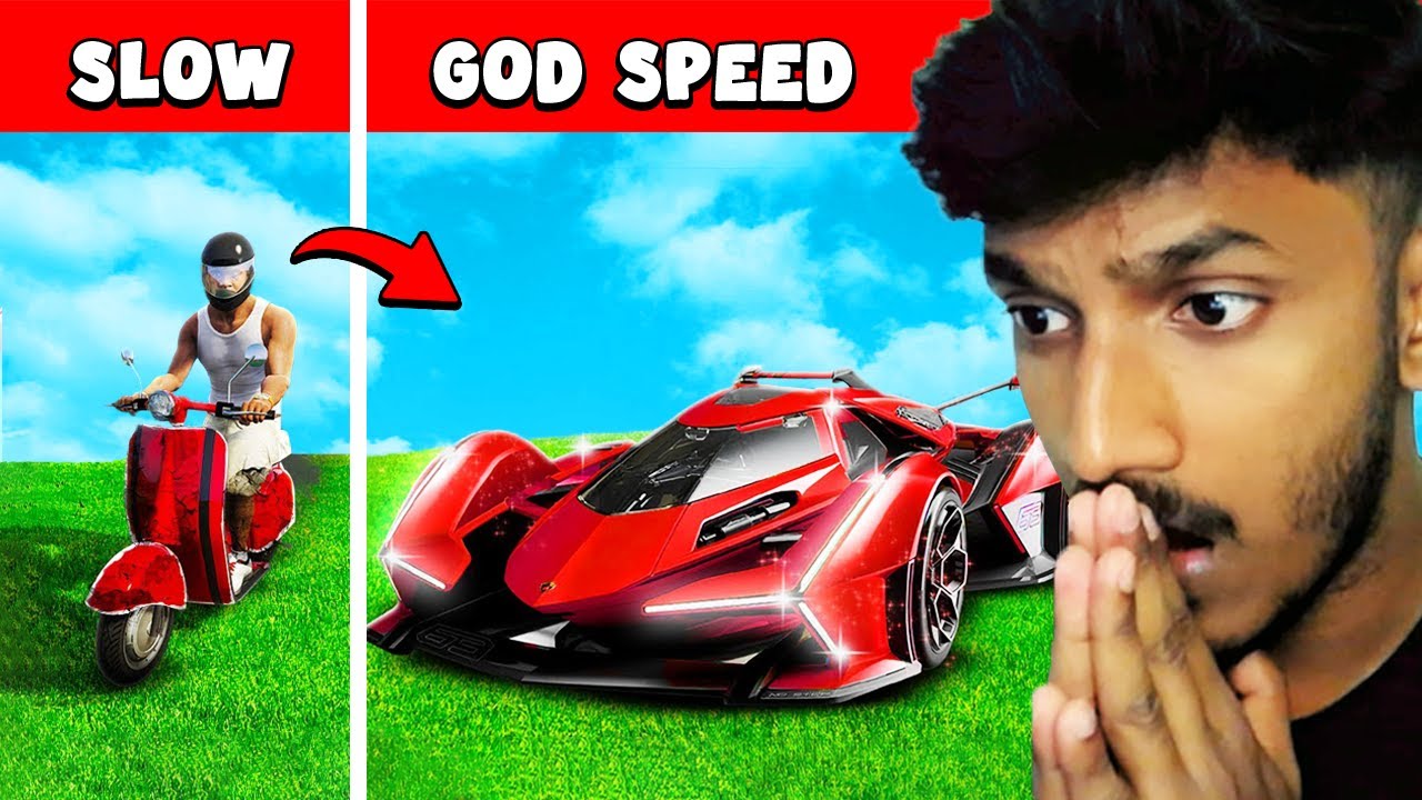 Slowest to fastest Car in GTA 5 | Sharp Tamil Gaming - YouTube