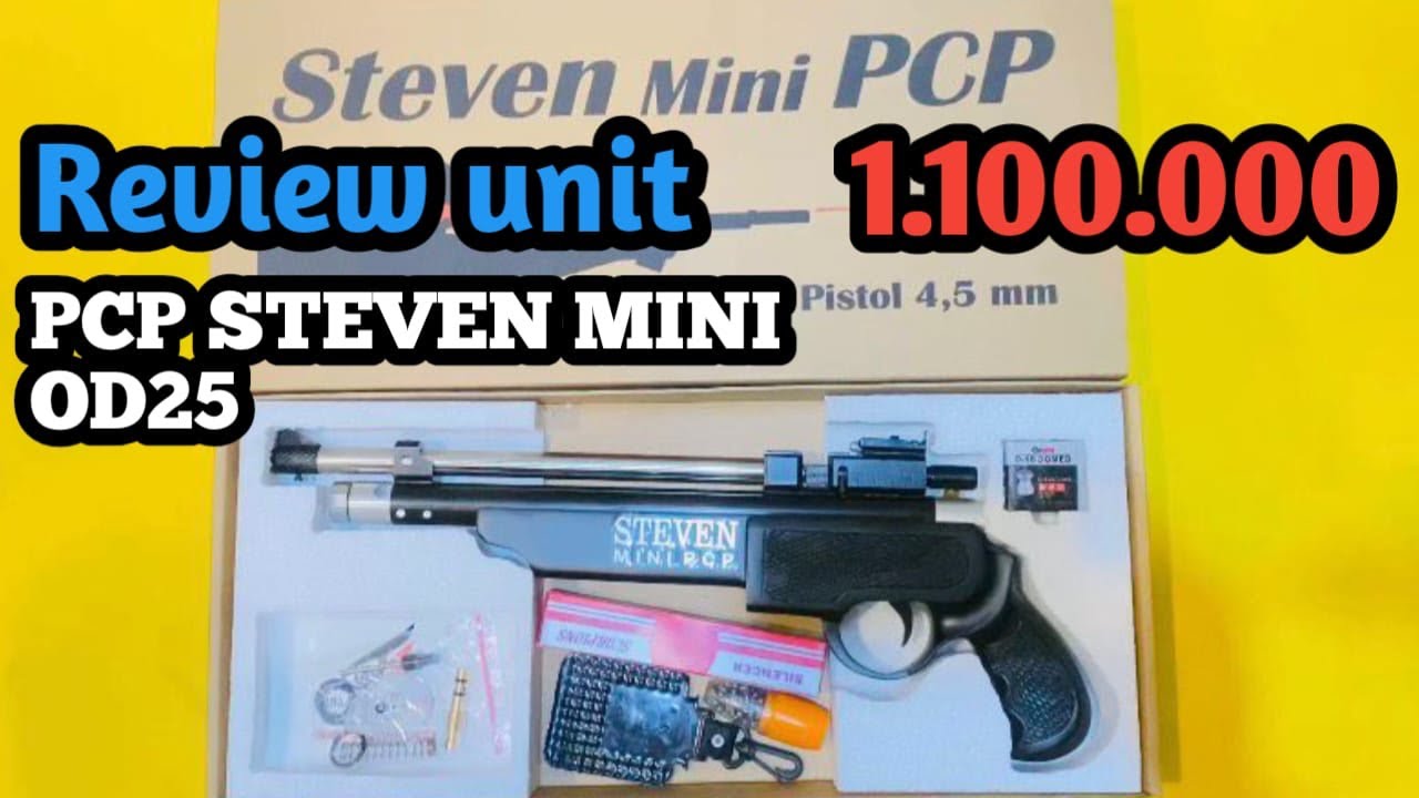 REVIEW PCP MINI STEVEN OD25 Harga 1.100.000, Cara order langsung wa ...