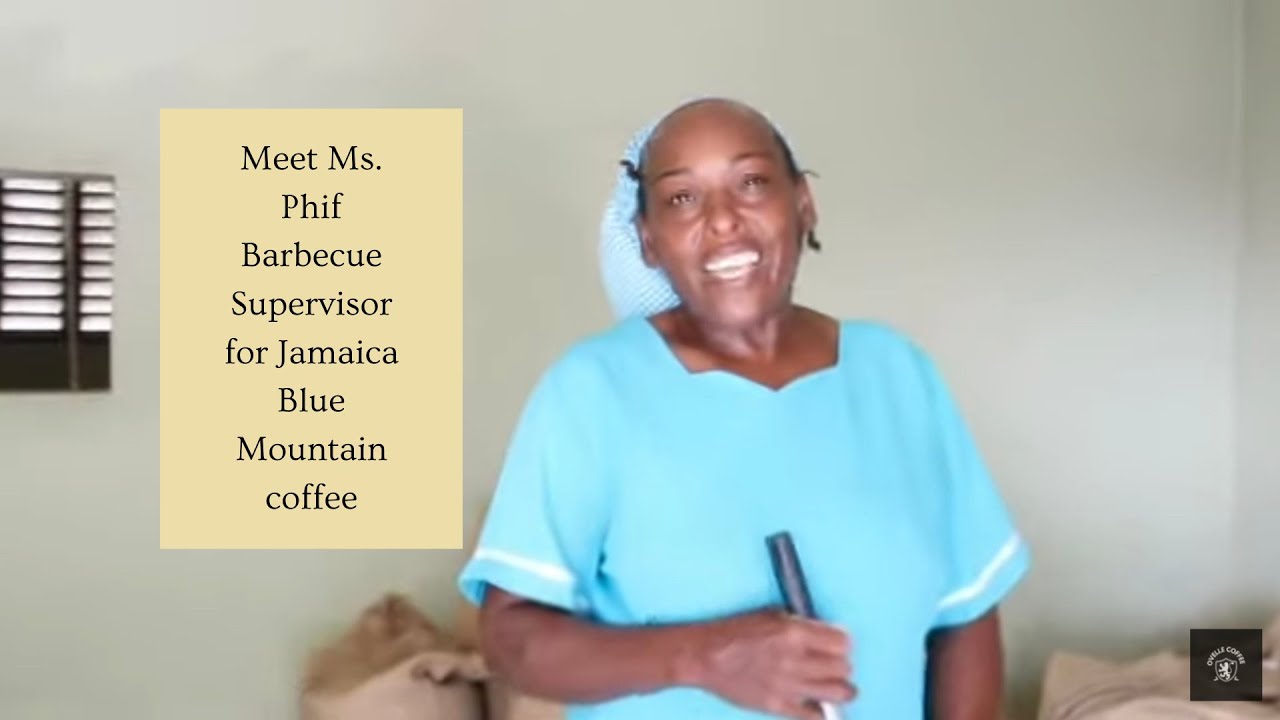 Ms. Phif | Barbecue Supervisor of Jamaica Blue Mountain Coffee - YouTube
