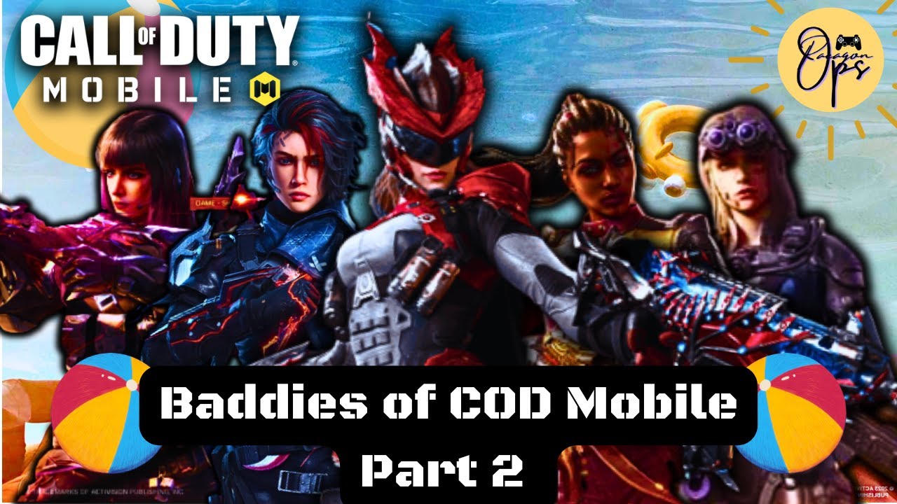 Call of Duty Mobile Baddies Pt 2 ~ Hotties on the Beach ⛱️ - YouTube