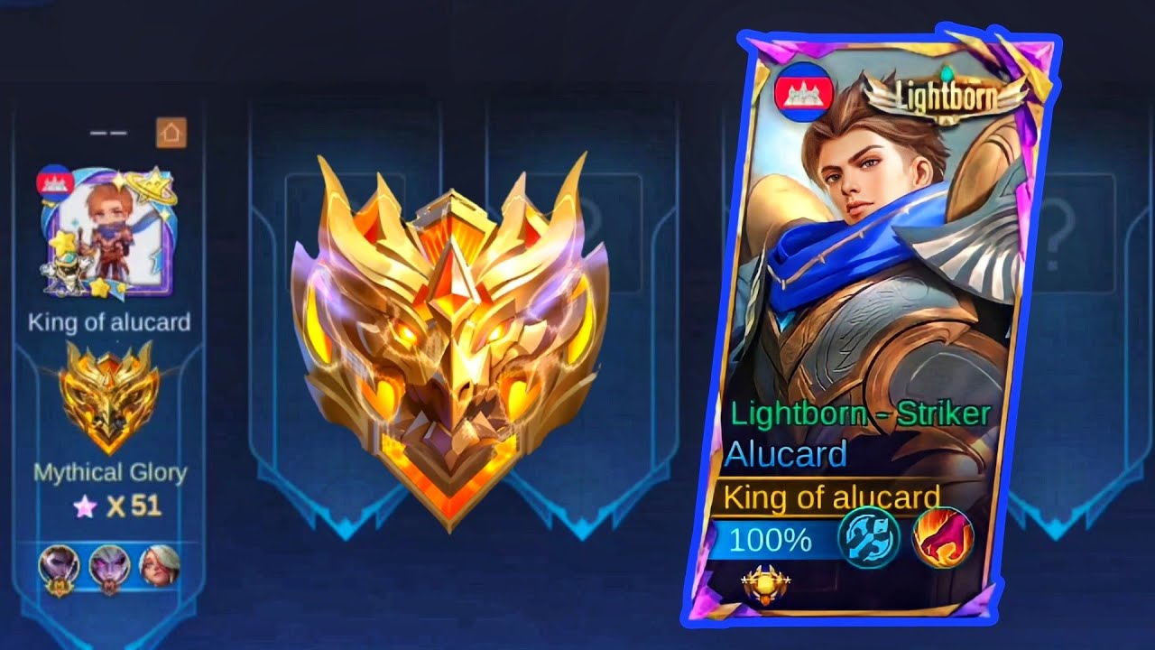 ALUCARD GAME PLAY IN HIGH RANK MYTHICAL GLORY - YouTube