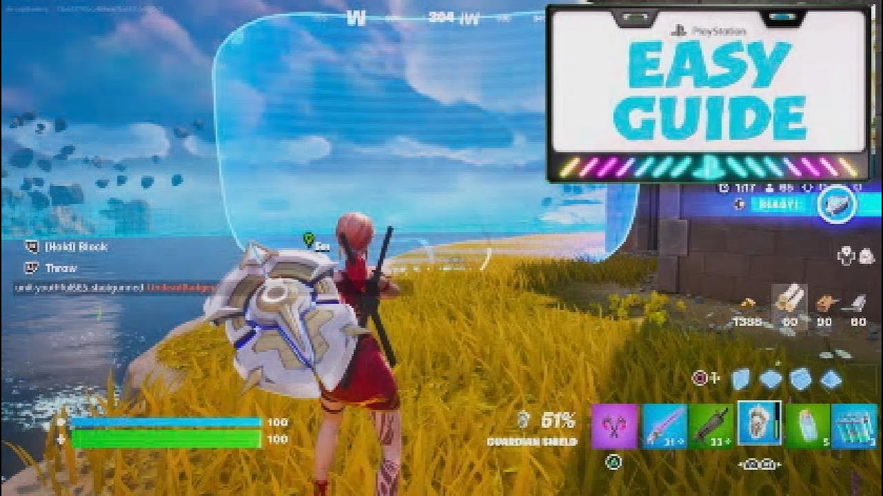 Deploy Guardian Shields - Fortnite Knight of the Realms Weekly Quests ...