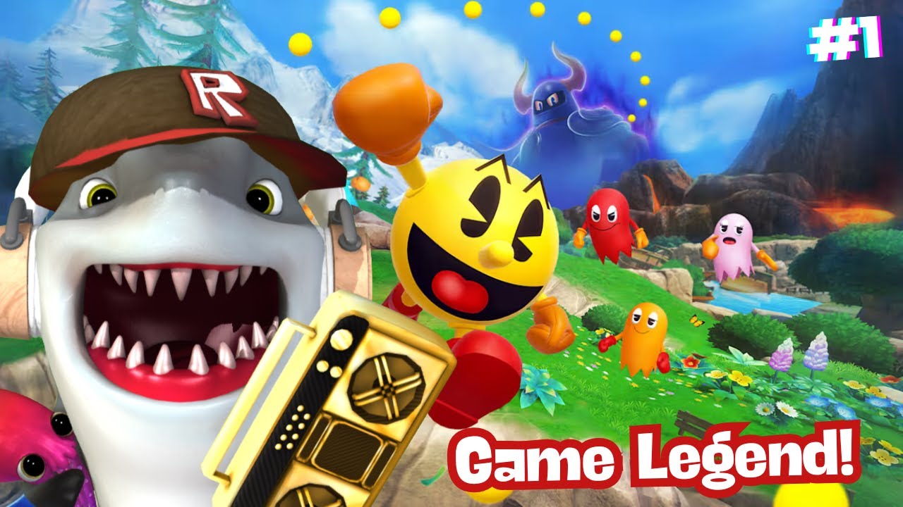 APLI BERMAIN GAME BARU VIRAL SI MANUSIA PERMEN... PAC-MAN WORLD 2 #1 ...