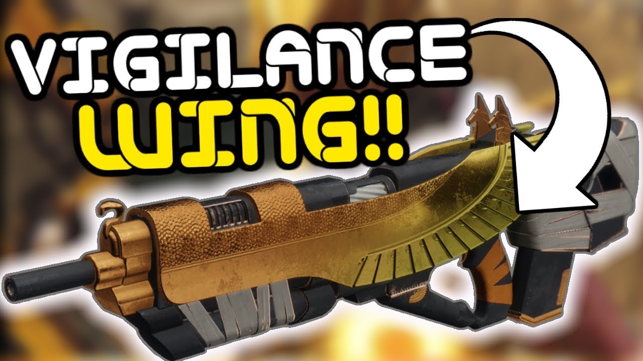 Destiny 2 - Vigilance Wing Exotic Pulse Rifle Review!! The Best PvP ...