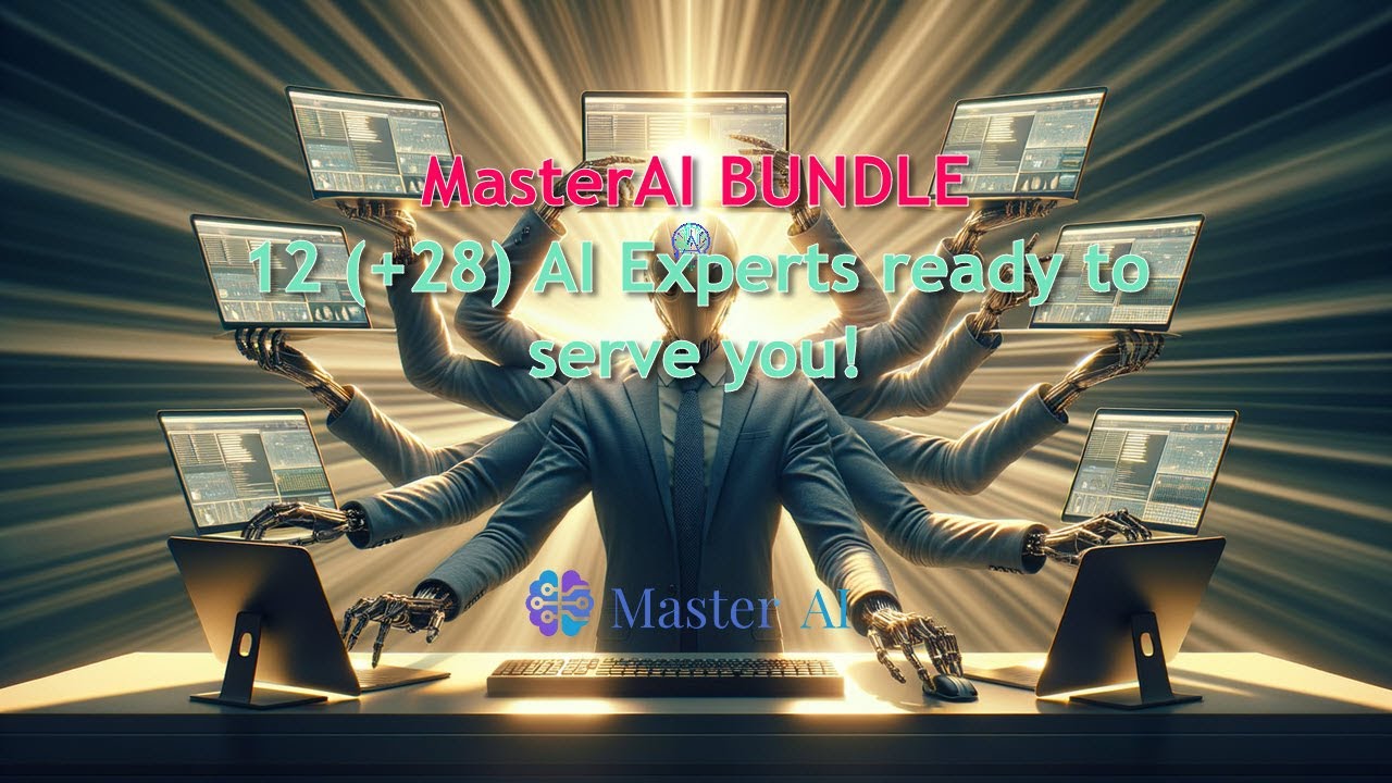MasterAI Bundle - 12 Modules with AI Experts Eager to Serve You - YouTube