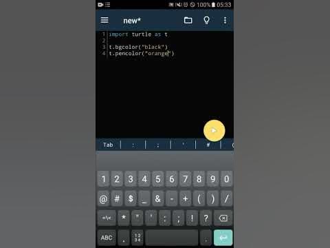 Unique Python Turtle Designs | #py3 #pydroid3 #turtlegraphics #pythonturtlegraphics # ...