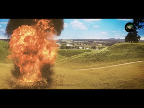 After Effects - Hill Explosion (Arazi Patlama Sahnesi)