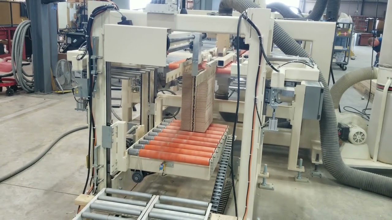 Dakota Automation -- Furniture Drawer Side Fabrication System - YouTube