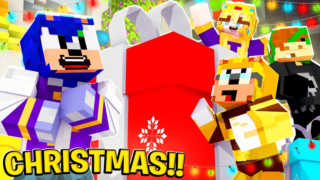 *SECRET SANTA* Christmas Party! | Minecraft Videogame School | [11 ...