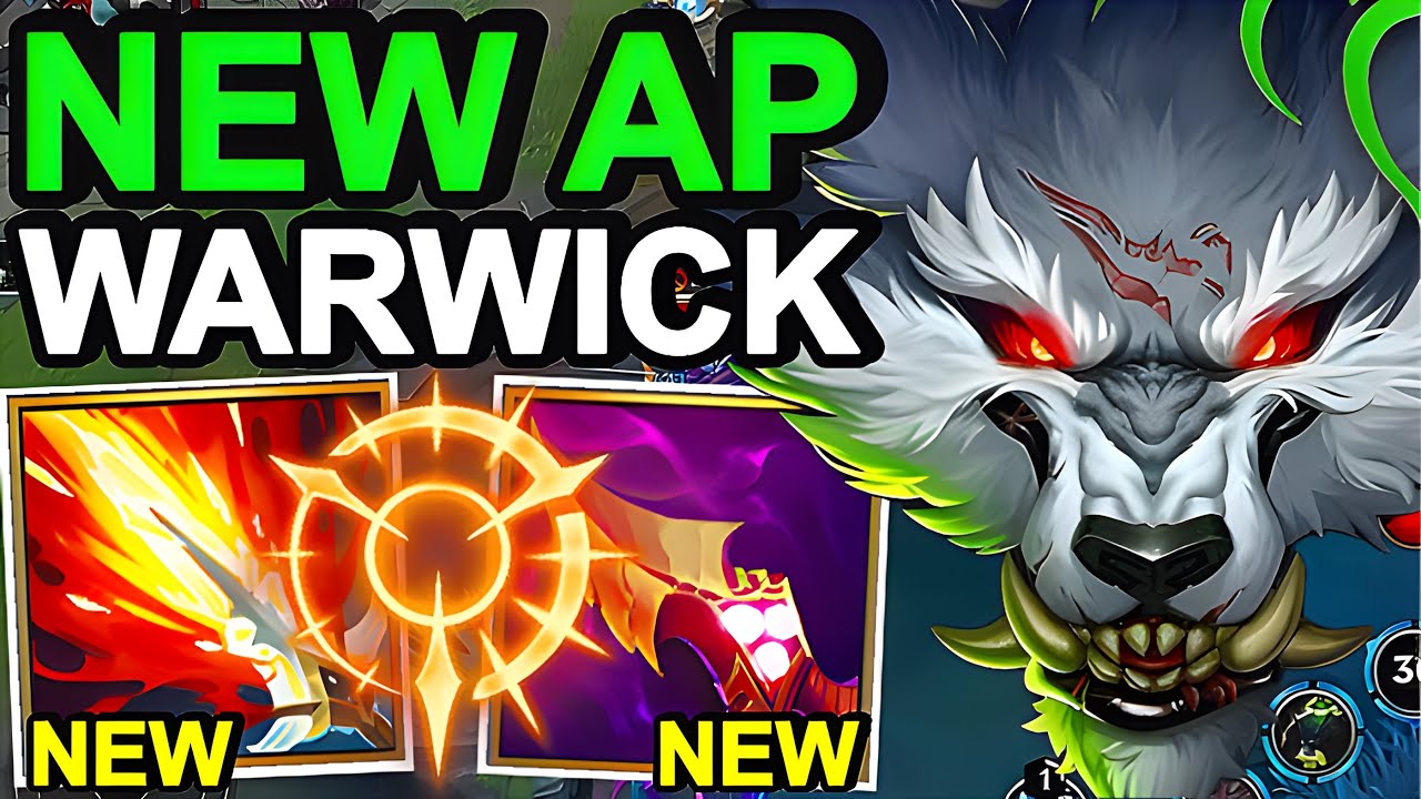 Wild Rift China Warwick Jungle - 30KILL !? Insane Carry - New AP ...