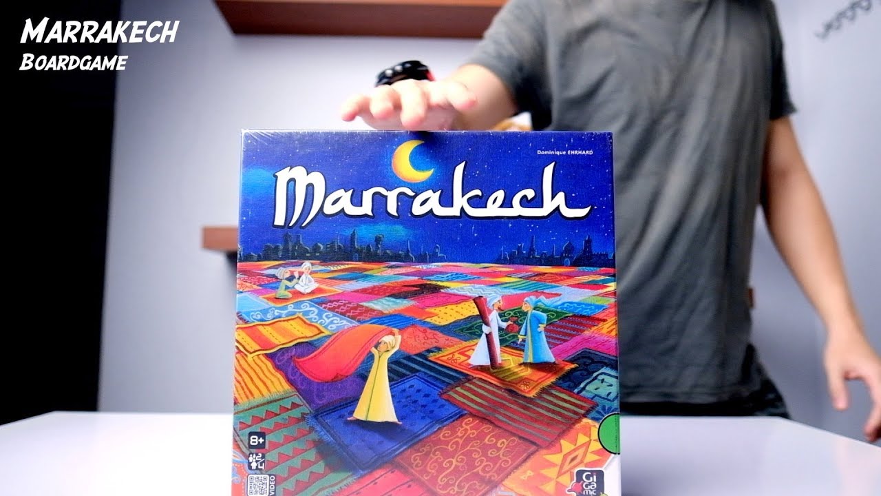 Marrakech Boardgame Review Unboxing Indonesia - YouTube