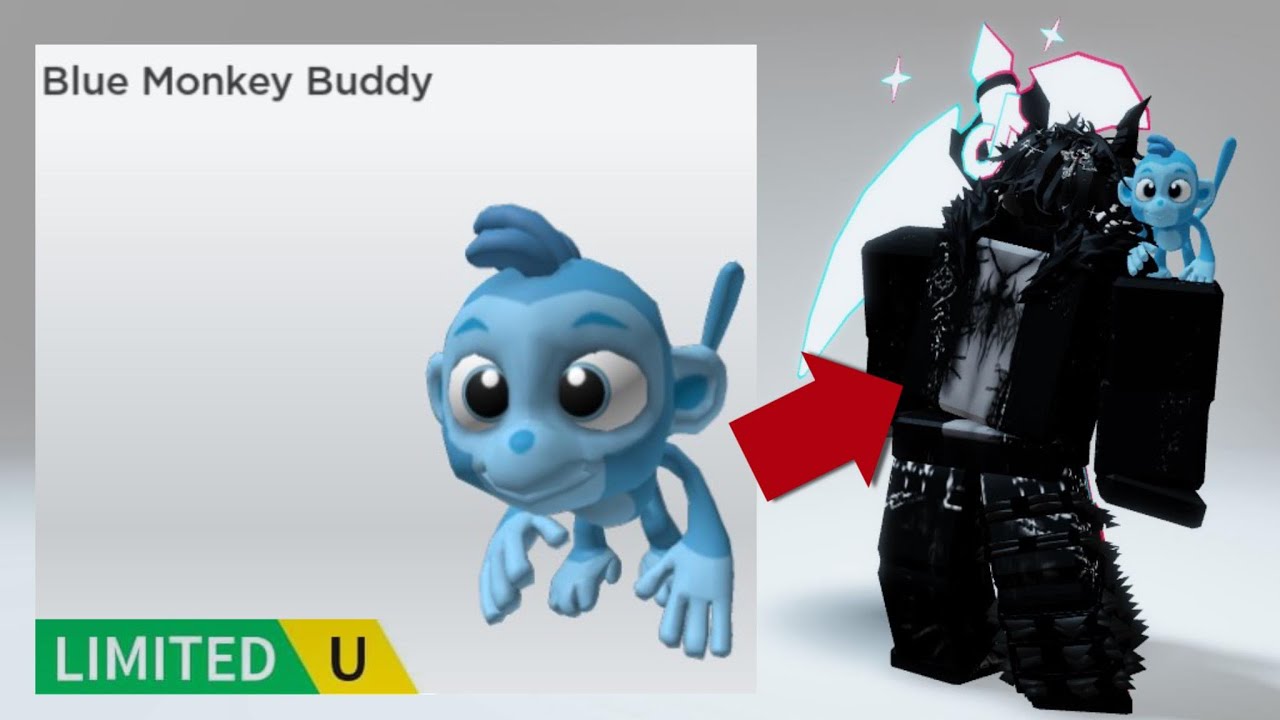 HOW TO GET BLUE MONKEY BUDDY FREE ROBLOX ITEM NOW (LIMITED UGC) - YouTube