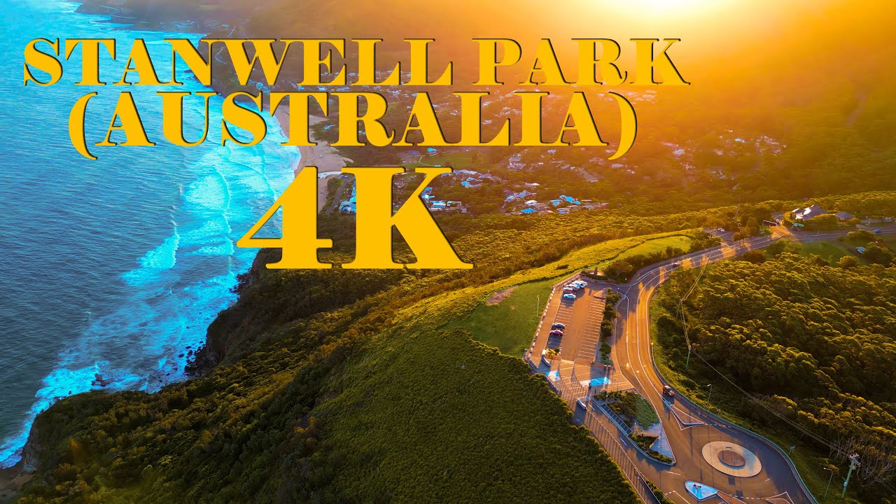 AERIAL VIEW OF STANWELL PARK AT SUNNY DAY IN 4K(60fps), AUSTRALIA - YouTube