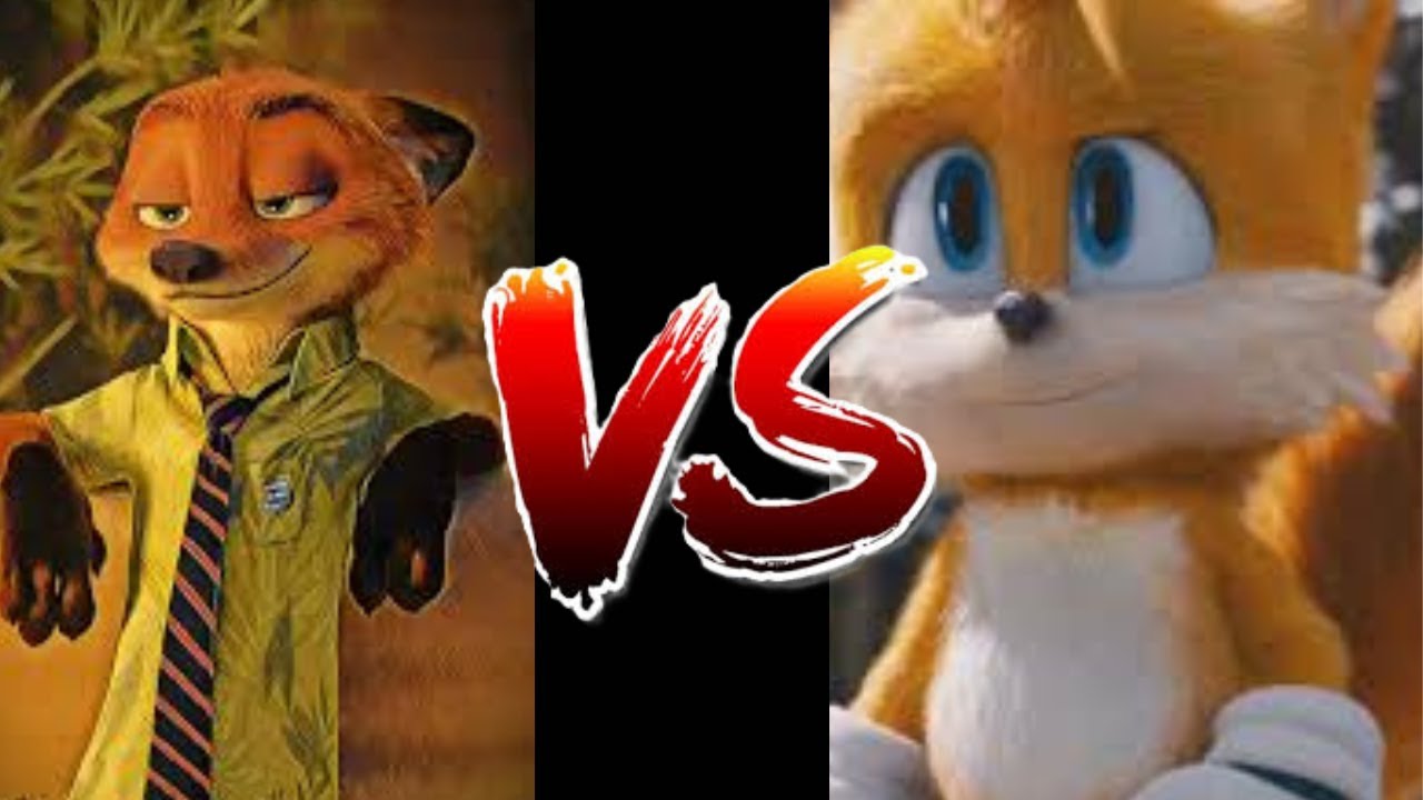 Nick Wilde VS Miles Tails Prower - YouTube