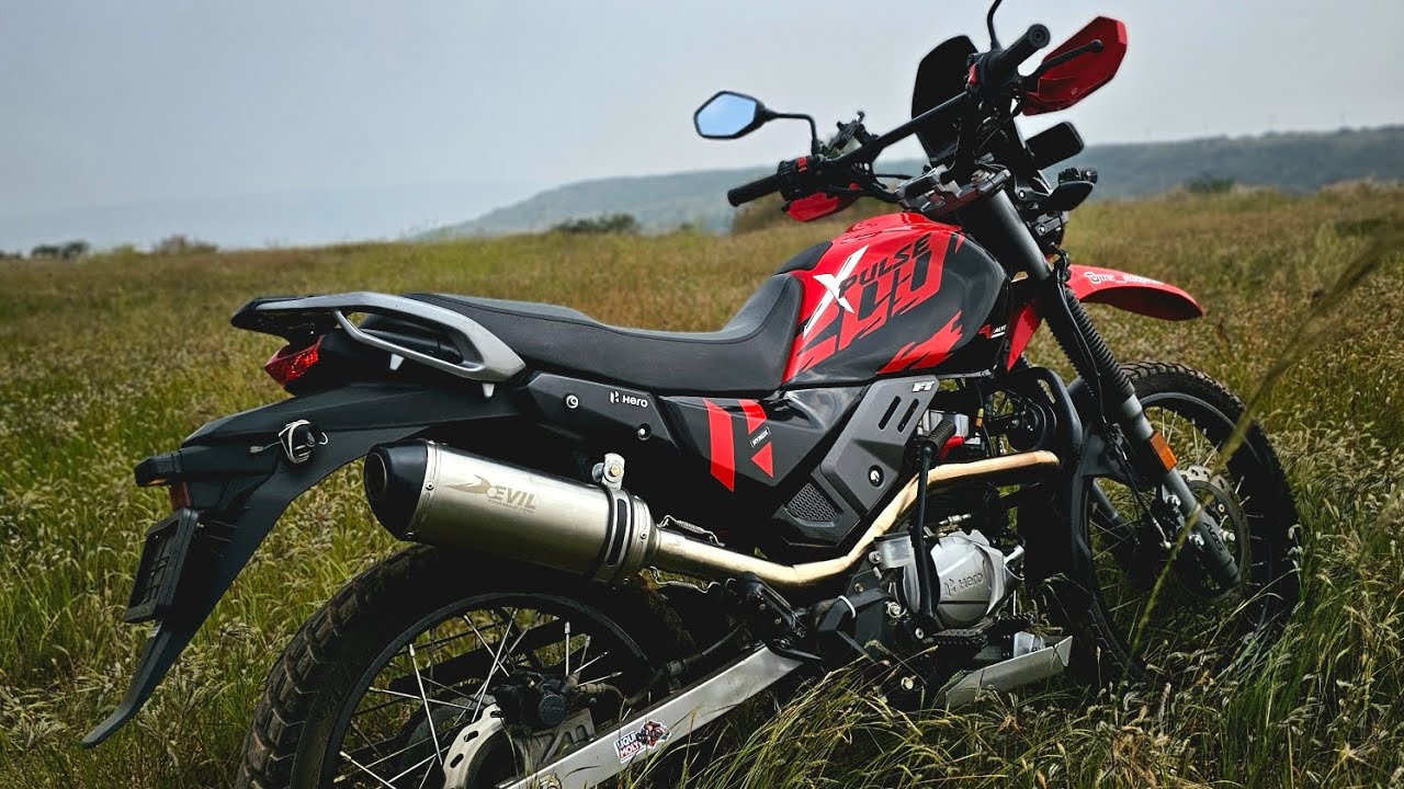 (HERO XPULSE) 200 4V ( devil evolution exhaust) - YouTube