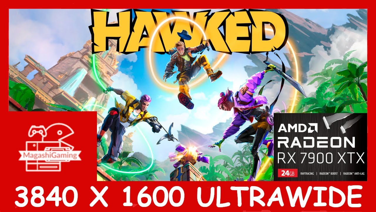 HAWKED - RX 7900 XTX - 3840x1600 Ultrawide Gameplay - ULTRA - FSR2 ...