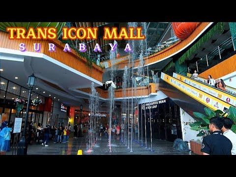 TRANS ICON MALL SURABAYA Ada Air Mancur Menari | Mall Terbaru Di ...