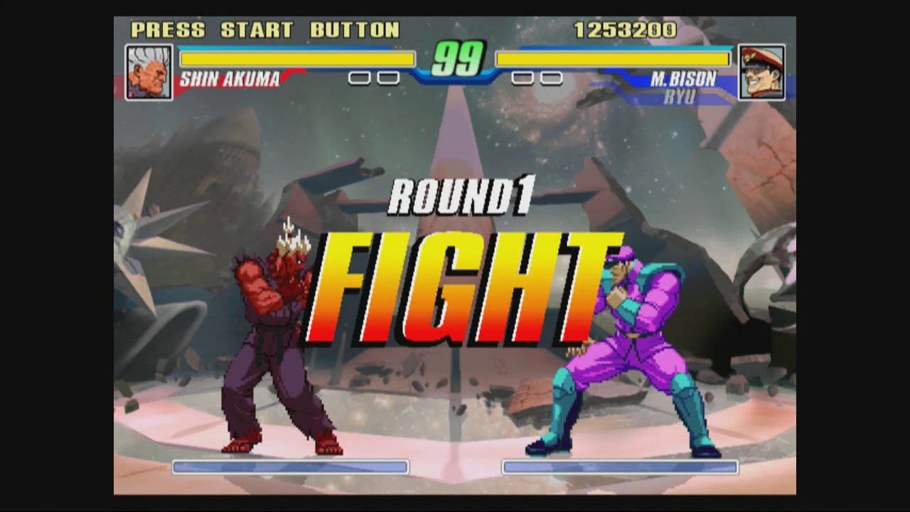 Capcom Fighting Evolution - unlock Shin Akuma - YouTube