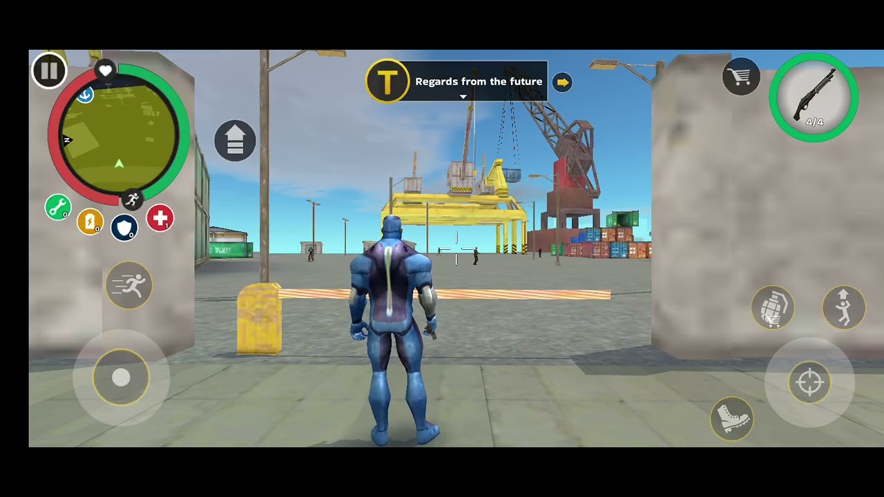 rope hero 2 part 1 - YouTube