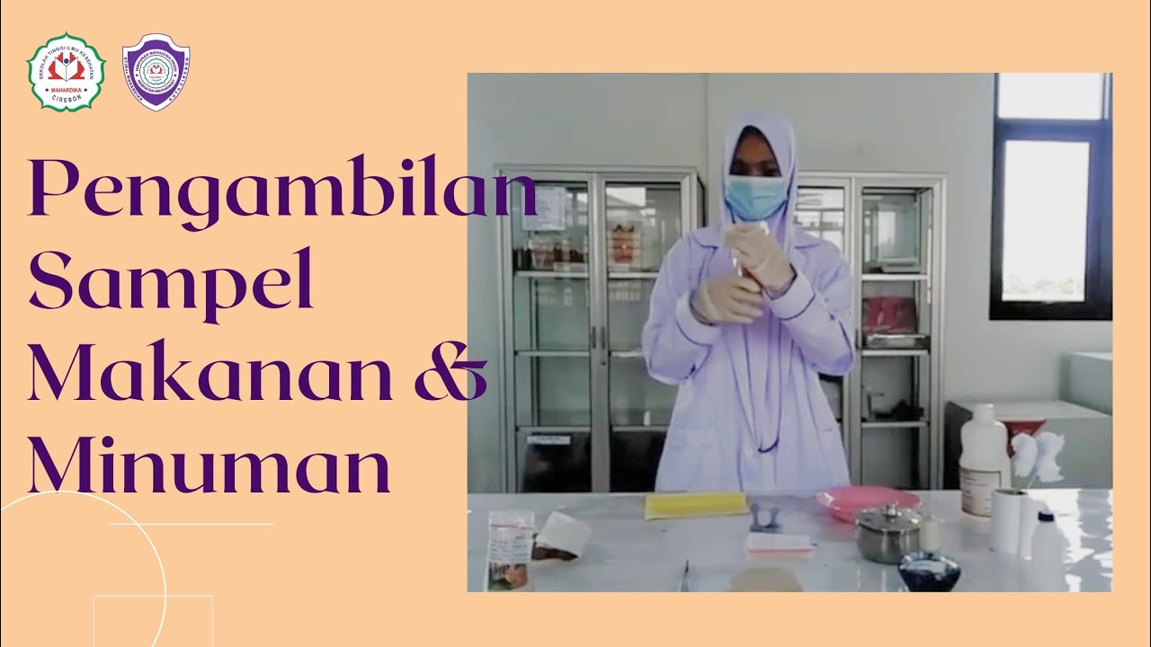 Pengambilan Sampel Makanan Dan Minuman - YouTube