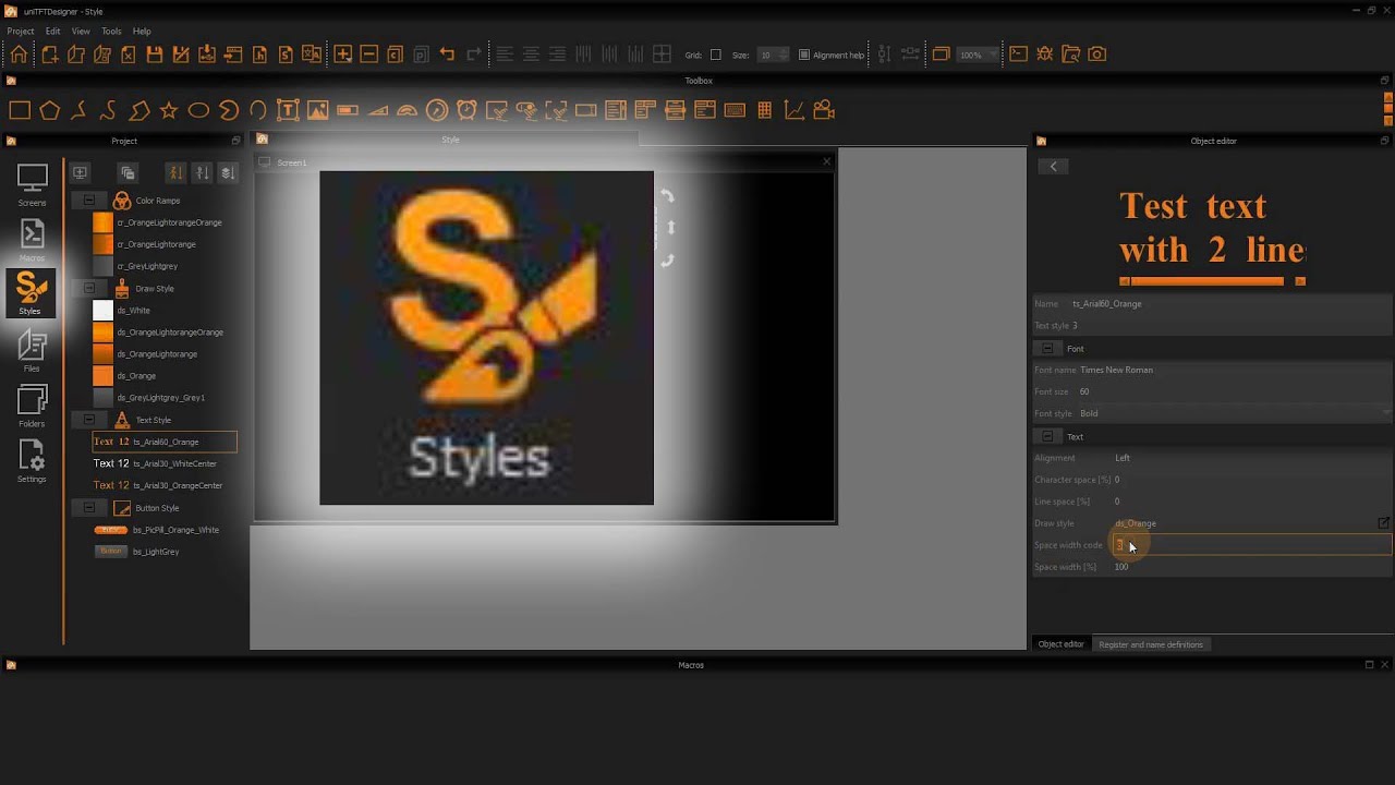 uniTFTDesigner Introduction for Styles and Styles Sheets - YouTube