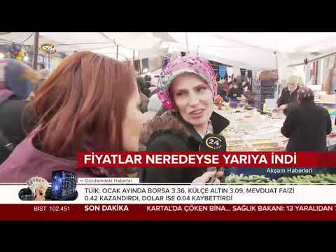Pazar fiyatları vatandaşın yüzünü güldürüyor