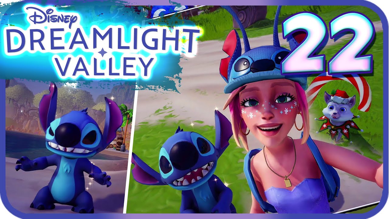 Disney Dreamlight Valley Walkthrough Part 22 Stitch (PS5) No Commentary ...
