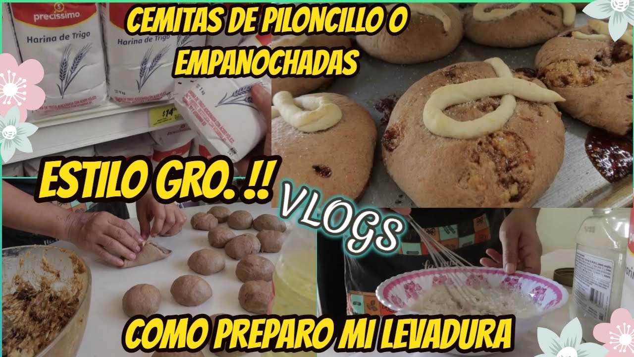 CEMITAS DE PILONCILLO ESTILO GUERRERO🌴/ COMO PREPARAR LEBADURA ...