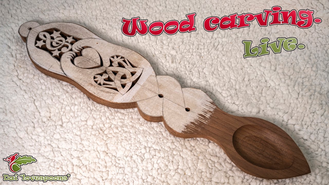 Wood Carving Live - YouTube