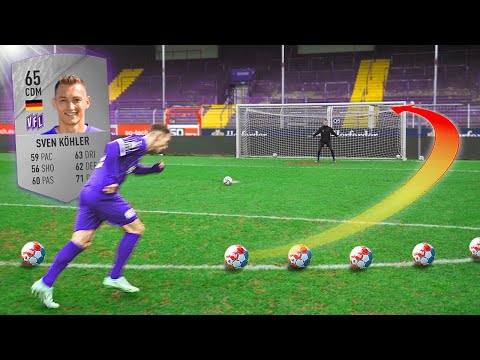 Can a Amateur beat a 65-FIFA Rated PRO Football Player? 🔥⚽