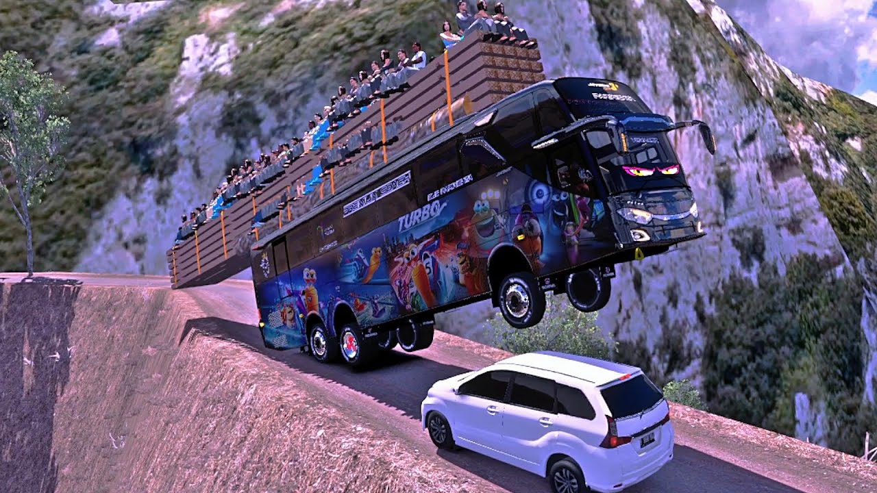 A Bus Ride Through the Most Hazardous Paths #003 - YouTube