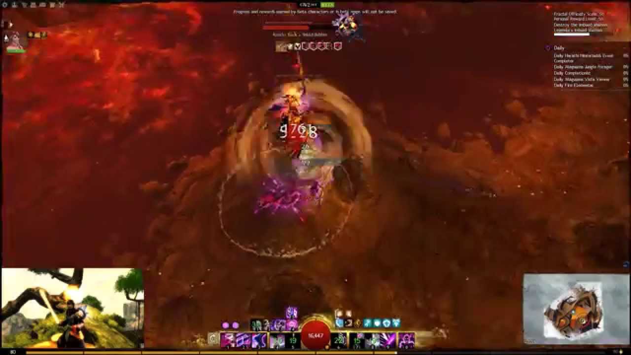 [Gw2] Fractals50 Imbued Grawl shaman Chronomancer solo. - YouTube