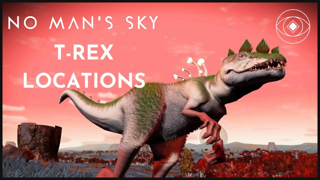 No Man's Sky T-REX Locations Companions - YouTube