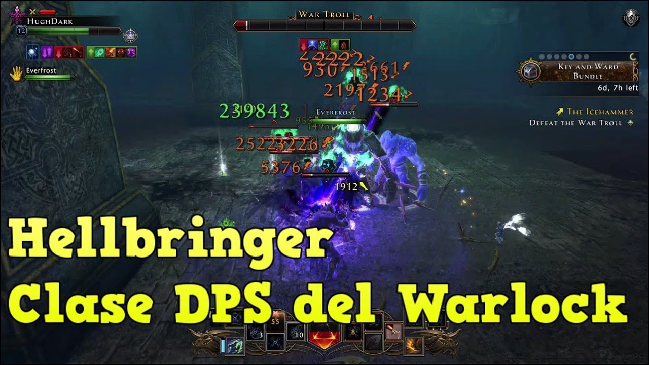 Hellbringer, clase DPS de Warlock- Jugando Neverwinter - YouTube