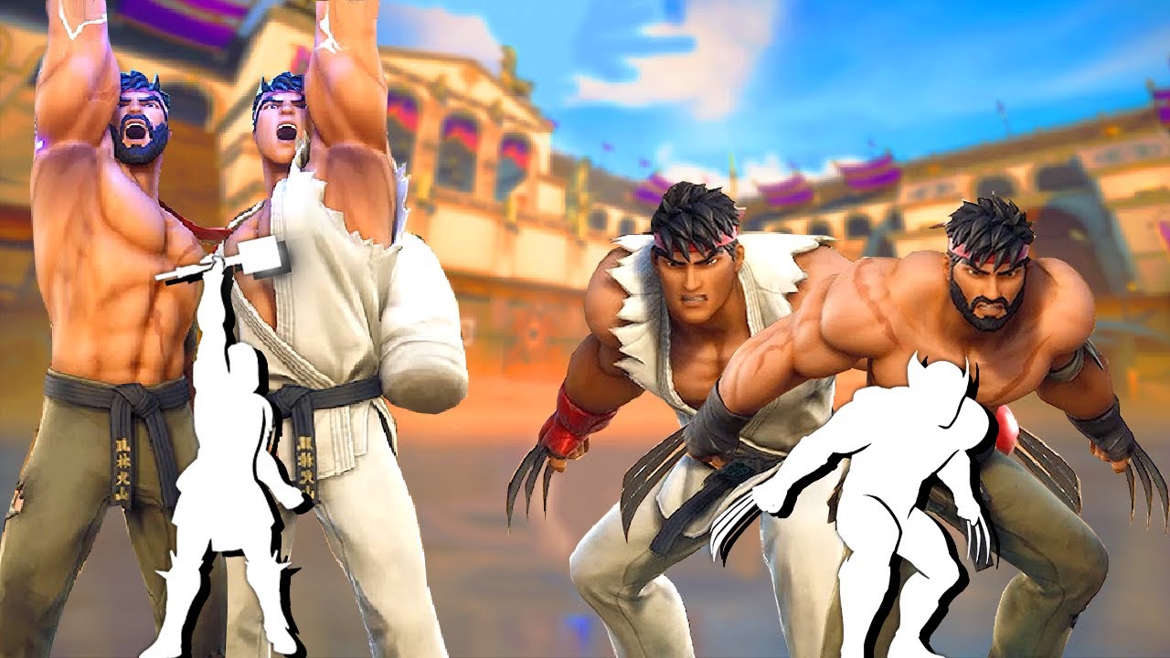 Fortnite Ryu Skin (All Styes) doing All Built-In Dances & Emotes ...